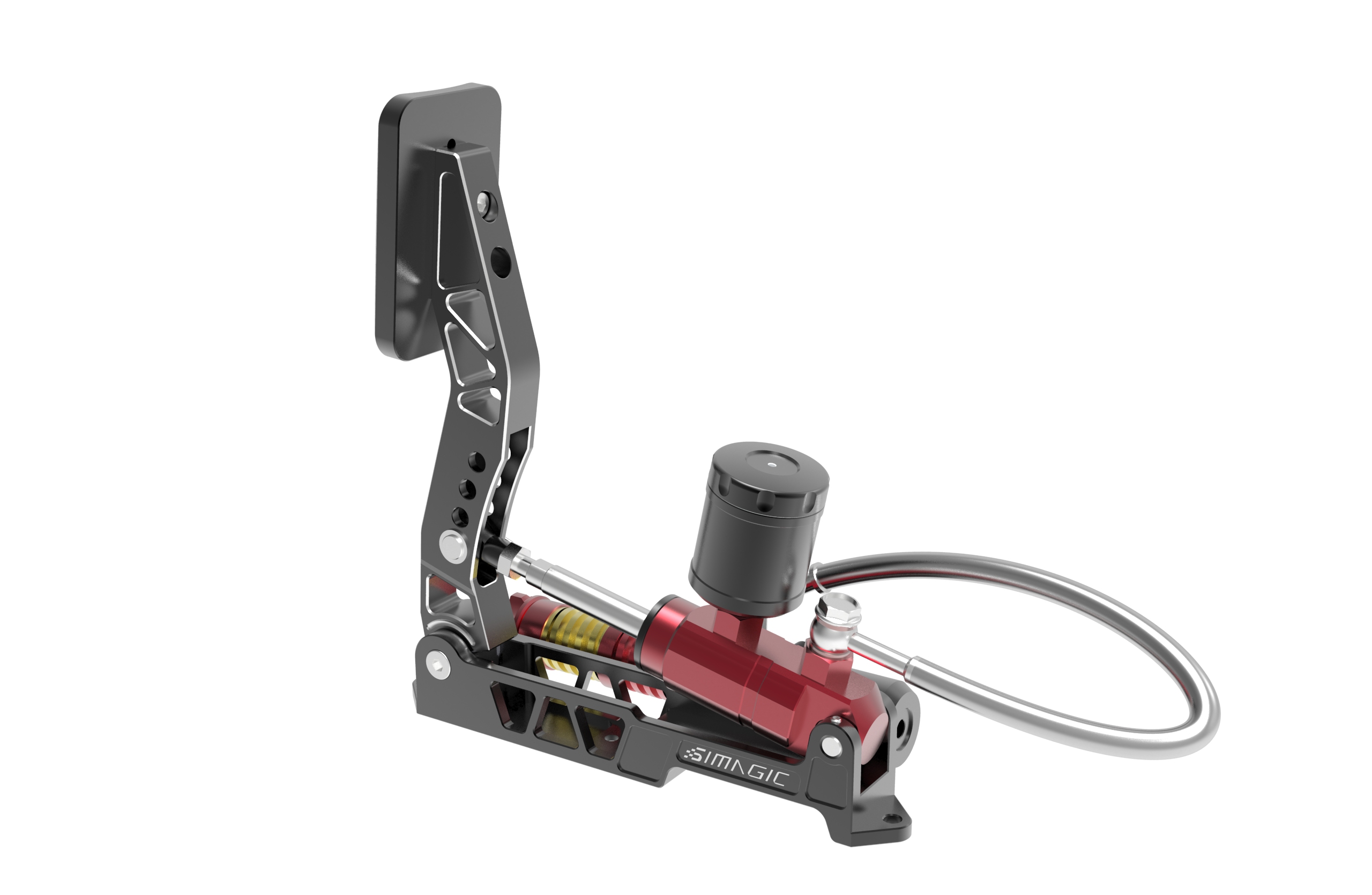 Simagic P2000 Crimson Edition Hydraulic 3'lü pedal Seti 200kg Loadcell ...