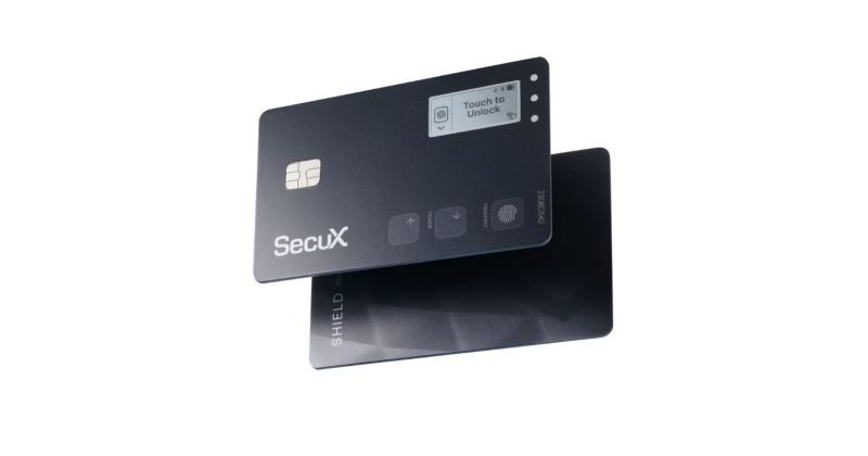 SecuX Shield Bio Biometric Card Wallet for NFT and Crypto Fiyat ...